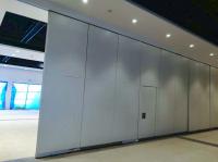 China Acoustic Movable Partition Wall 105mm Thickness STC 42-56dB for Hotels Banquet Halls for sale