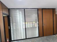 China Customized Acoustic Glass Partition Wall 100mm Thickness Aluminum Frame for Laboratory for sale