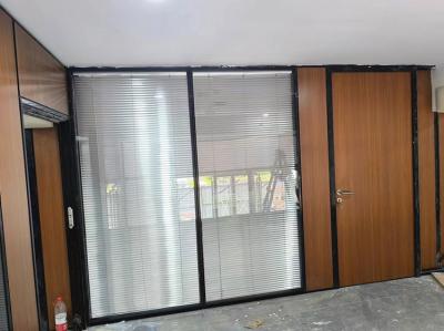 China Customized Acoustic Glass Partition Wall 100mm Thickness Aluminum Frame for Laboratory for sale
