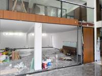 China Customized Soundproof Partition 6061-T6 Aluminum Q235 Steel Frame Office 68mm 89mm 105mm for sale