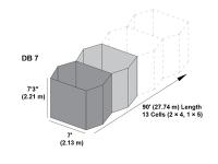 China MIL7 2.21m Defensive Barrier System with 400g Geotextile Lining for Military Security Applications for sale