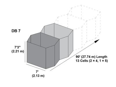 China MIL7 2.21m Defensive Barrier System with 400g Geotextile Lining for Military Security Applications for sale