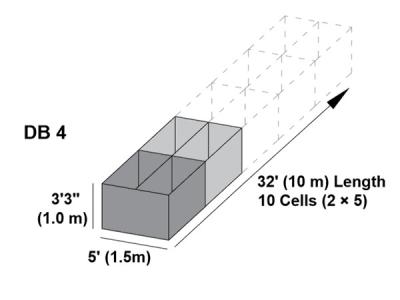 China MIL4 1.5m Width Heavy Duty Military Hesco Barrier with 1.0m Height and 10-Cell Design for sale