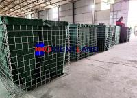 China MIL4 1.5m Width Heavy Duty Military Hesco Barrier with 1.0m Height and 10-Cell Design for sale