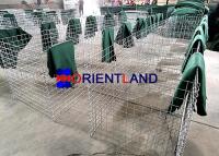 China MIL4 1.5m Width Heavy Duty Military Hesco Barrier with 1.0m Height and 10-Cell Design for sale