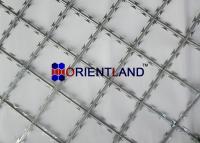 China BTO-22 Welded Razor Ribbon Mesh Panel Anti-Climb Fencing - 1.2-3.0m Height, 3-6m Length Options for sale
