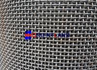 China 0.8mm Galvanized Woven Wire Mesh 100ft Roll - Square Sand Mesh for Industrial Screening and Construction for sale