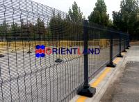 China PVC Coated 358 High Security Anti-Climb Mesh Fence 4.0mm Wire 76.2x12.7mm Openings for sale