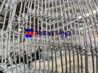 China Hot Dipped Galvanized Steel Concertina Barbed Wire 500mm Coil 17m Length Security Fencing for sale