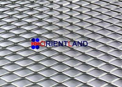 China 0.5mm Galvanized Expanded Metal Mesh with 10x5mm Diamond Openings for Industrial Walkways and Filtration for sale