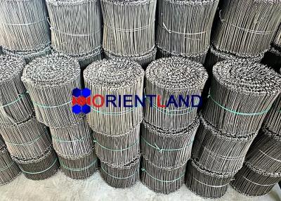 China Double Loop Tie Wire Rebar Tie Wire 12cm Length 1.0-2.3mm Diameter GI Galvanized Construction for sale