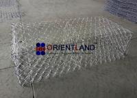China Heavy Zinc Coated Galvanized Gabion Boxes 2x1x1m with 215-275g/m² Coating for Flood Control and Retaining Walls for sale