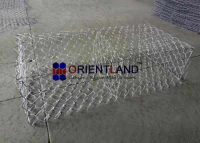 China Heavy Zinc Coated Galvanized Gabion Boxes 2x1x1m with 215-275g/m² Coating for Flood Control and Retaining Walls for sale