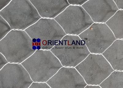 China Double Twisted Hexagonal Gabion Wall Baskets 100×120mm Mesh 2.0-3.9mm Wire for sale