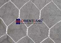 China ISO 9001 Galfan Coastal Defence Woven Mesh Gabion 2.7mm Wire 80x100mm Mesh for sale