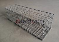 China Hot Dipped Galvanized Welded Gabion Basket 1m×0.3m×0.3m with 5cm×10cm Aperture for Erosion Control and Landscaping for sale