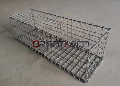 China Hot Dipped Galvanized Welded Gabion Basket 1m×0.3m×0.3m with 5cm×10cm Aperture for Erosion Control and Landscaping for sale