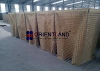 China Square Hole Hesco Container Defensive Barrier Fence 1.37m Height 4mm Wire for Military MIL 1 for sale