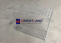 China Corrosion Resistant Welded Gabion Baskets 1m×0.8m×0.3m with 5cm×10cm Aperture for Erosion Control for sale
