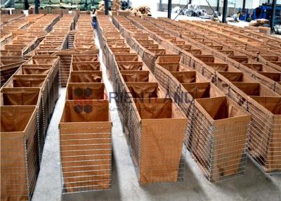 China Galfan Wire Explosion Proof Welded Defensive Barrier 250g/m2 400g/m2 MIL8 for sale