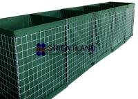 China Military Bunker Hesco Bastion Barrier Welded Mesh Fortification MIL10 2.13m Height 30.5m Length for sale