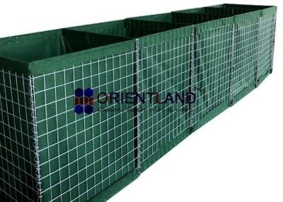 China Military Bunker Hesco Bastion Barrier Welded Mesh Fortification MIL10 2.13m Height 30.5m Length for sale