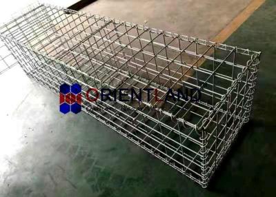China Galvanized Welded Gabion Baskets 4.0mm 5.0mm Wire Gauge for Retaining Wall Slope Protection for sale