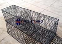 China PVC Coated Welded Gabion Wire Mesh 4mm 5x5cm for Landscaping Accent Walls Room Dividers for sale