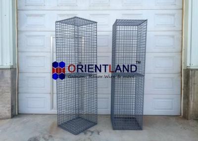 China PVC Coated Welded Wire Gabion Baskets 4mm 5x5cm Aperture for Retaining Walls and Landscaping for sale