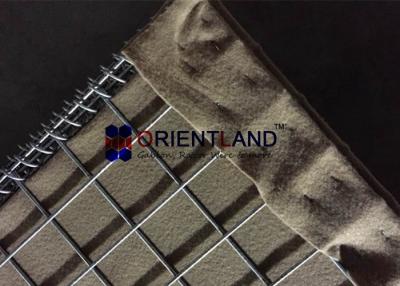China 5mm Sand Filled Defensive Hesco Barrier with 3-5mm Wire Diameter and 250-400g/sqm Geotextile for Military and Civil Protection for sale