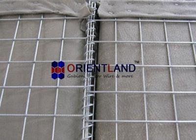 China Heavy Duty HDG Defensive Barrier with 3-5mm Wire Diameter and 200-400g/sqm Geotextile for Military and Civil Protection for sale