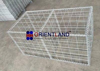 China 4mm Welded Gabion Stone Cages - 5x5cm Aperture Metal Mesh for Outdoor Landscaping Walls and Planters for sale