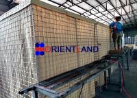 China Geotextile Lined Welded Mesh Barrier Coated to ASTM A856 3mm to 5mm Wire Diameter for sale