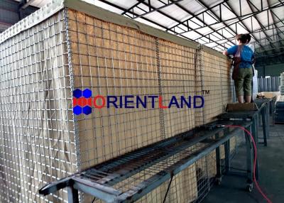 China Geotextile Lined Welded Mesh Barrier Coated to ASTM A856 3mm to 5mm Wire Diameter for sale