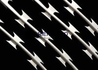 China Concertina Razor Barbed Wire Coil BTO-22 450mm Coil Diameter for Prison Barriers for sale