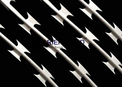 China Concertina Razor Barbed Wire Coil BTO-22 450mm Coil Diameter for Prison Barriers for sale