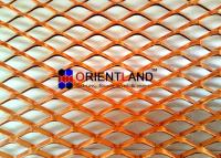 China Small Hole Raised Copper Expanded Metal Mesh 0.5-8mm Thickness 2-56mm SWD Diamond Pattern Rolls for sale