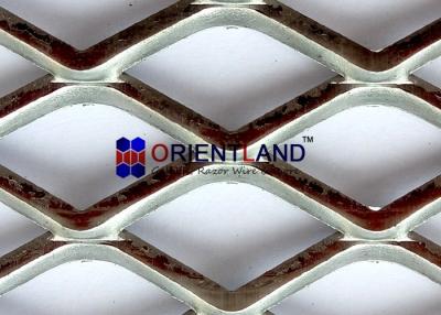China Hot-DIP Galvanized Expanded Metal Grating 0.5-8mm Thickness with 45-85% Open Area for Anti-Skid Walkways for sale