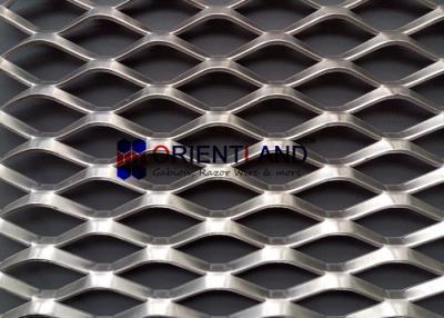China Aluminum Expanded Metal Grating 0.5-8mm Thickness with 45-85% Open Area for Catwalks and Industrial Flooring for sale