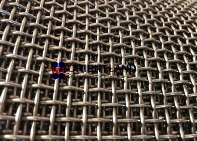 China 65Mn Vibrating Woven Wire Mesh 1.37-12.7mm Wire Diameter for Mining Screening for sale