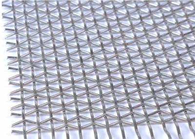China Crimped Woven Wire Mesh 3mm-100mm Aperture with 1.37mm-12.7mm Wire Diameter for Industrial Screening for sale