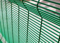 China PVC Coated 358 Anti-Climb Security Mesh Fencing 8 Gauge 76.2mm x 12.7mm Pattern for sale