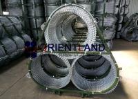 China Triple Concertina Razor Wire Fence 70m 0.45mm Blade Hot Dipped Galvanized Steel for sale