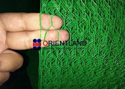 China PVC Coated Hexagonal Chicken Wire Mesh 0.4-2mm Gauge 1-500m Rolls for Poultry Fencing for sale