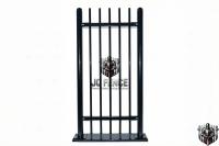 China Weldless Garden Fence 1.8x2.4m Tubular Steel Fence Weld-Free Panel for sale