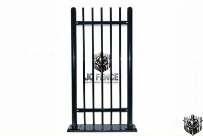 China Weldless Garden Fence 1.8x2.4m Tubular Steel Fence Weld-Free Panel for sale