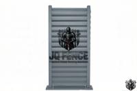 China Louvered Privacy Fence Horizontal Slat Privacy Fence Panel for sale