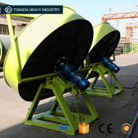 China Animal Waste Pan Granulation Disk Granulator Organic Fertilizer Machine for sale