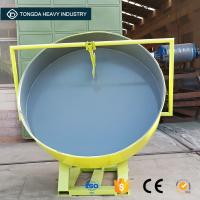 China 1.5TPH Disc Granulator Organic Fertilizer Equipment 11KW Pan Pelletizer for Compound Fertilizer for sale