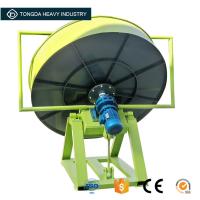 China 1.5TPH Disc Granulator Organic Fertilizer Equipment 11KW Pan Pelletizer for Compound Fertilizer for sale